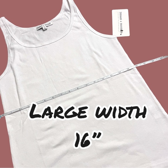 Threads 4 Thought | Tops | Nwt Threads 4 Thought White Ribbed Tank Top ...